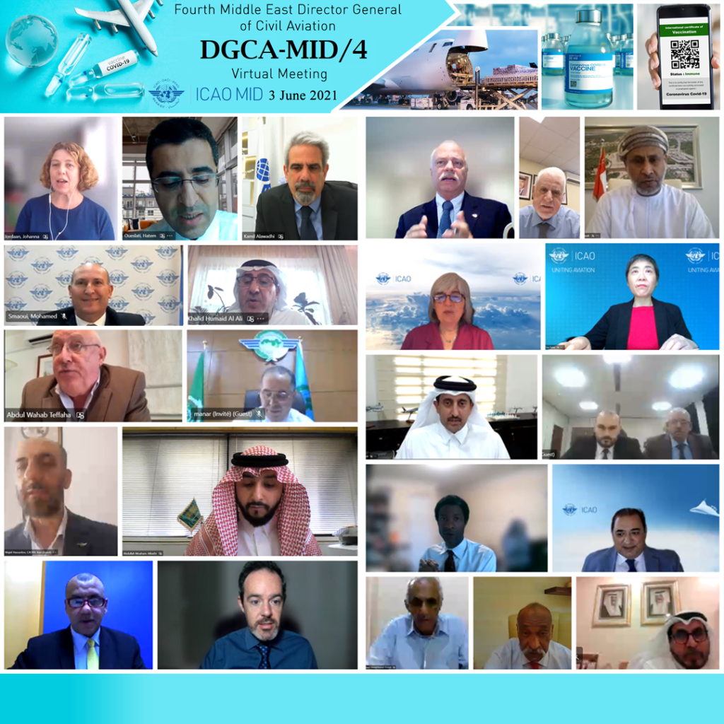 The ICAO Middle East Region addresses global and regional COVID-19 ...