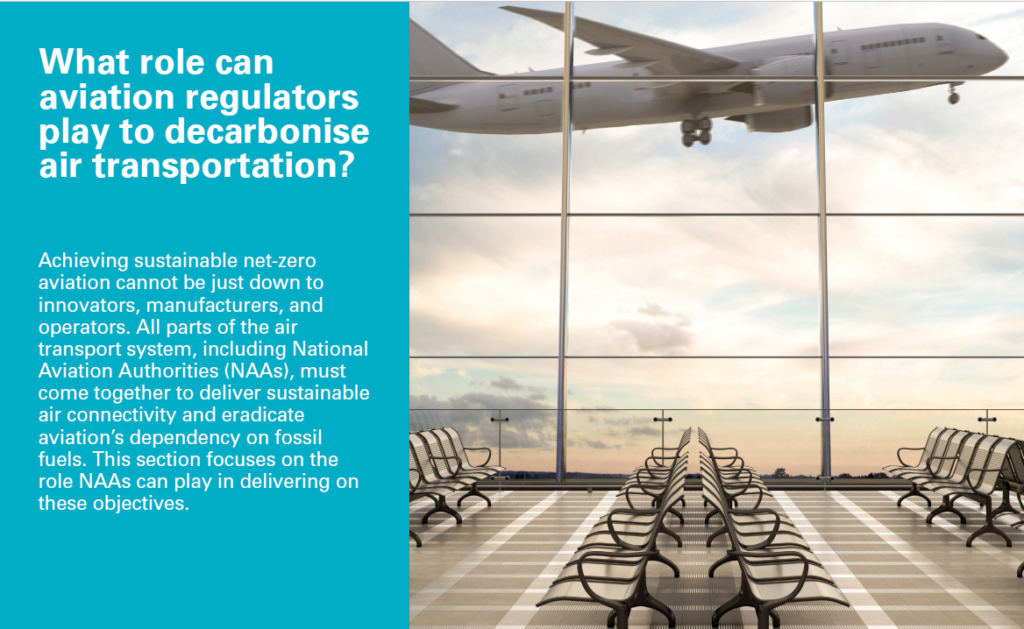 Equipping aviation regulators to decarbonise air transport and tackle ...